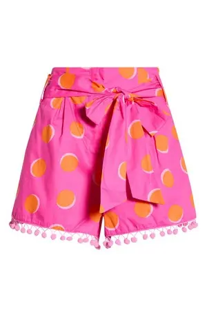 SUGARLIPS Cotton Polka Dot Shorts