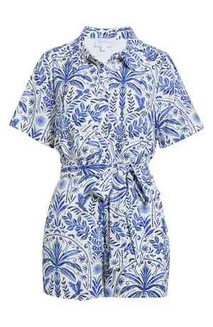 SUGARLIPS Romina Tropical Soria Belted Romper
