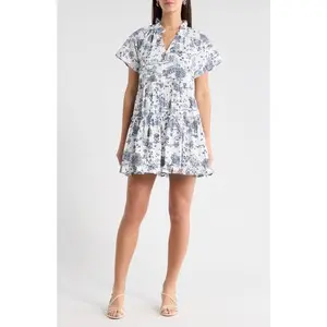 SUGARLIPS Renzo Toille Cotton Poplin Dress
