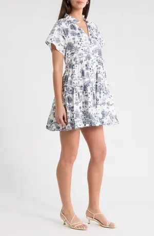 SUGARLIPS Renzo Toille Cotton Poplin Dress