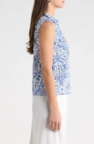 SUGARLIPS Tropical Sleeveless Top