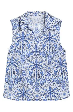 SUGARLIPS Tropical Sleeveless Top