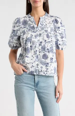 SUGARLIPS Renzo Toile Woven Shirt