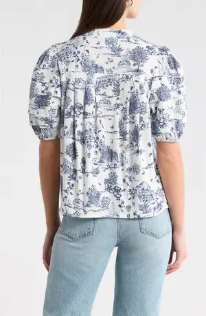 SUGARLIPS Renzo Toile Woven Shirt