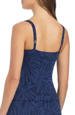 ROD BEATTIE Square Neck Tankini Top