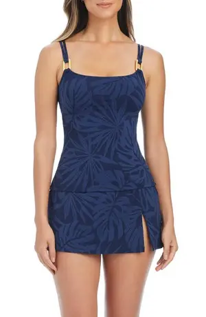 ROD BEATTIE Square Neck Tankini Top