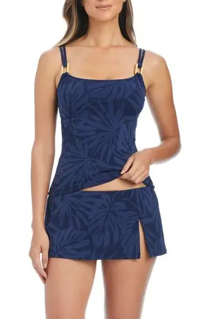 ROD BEATTIE Square Neck Tankini Top