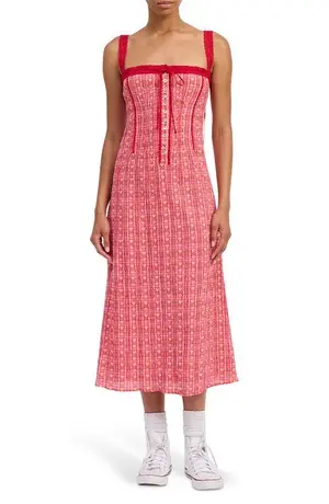 JACQUIE THE LABEL Anya Midi Dress