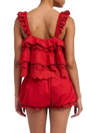 JACQUIE THE LABEL Monterey Ruffle Top