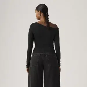 LEVI'S Clara Off Shoulder Long-sleeve Top