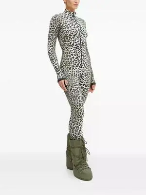 NEWLAND Zip Leopard-print Jumpsuit