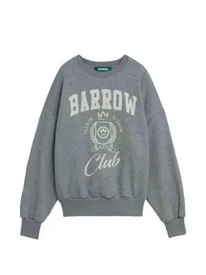 BARROW Open-back Sweatshirt - Grey
