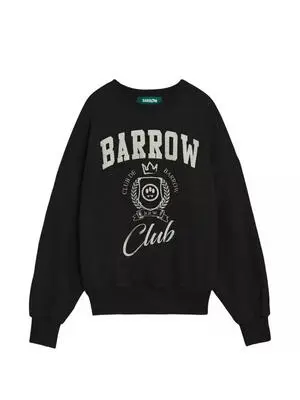 BARROW Open-back Sweatshirt - Black