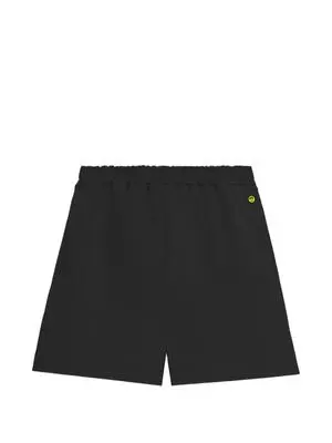 BARROW Logo Side-slit Shorts