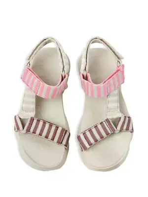 Camper Karst Striped Sandals - Grey