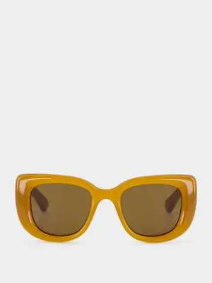 Saint Laurent SL 903 HOWL Butterfly Sunglasses Brown