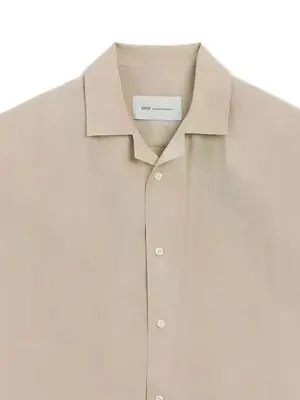 Ami Logo-embroidered Shirt
