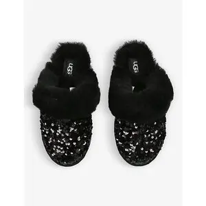 UGG Scuffette Ii Sequin-embellished Sheepskin Slippers