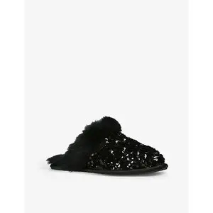 UGG Scuffette Ii Sequin-embellished Sheepskin Slippers