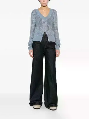 Ermanno Scervino Embellished V-neck Cardigan