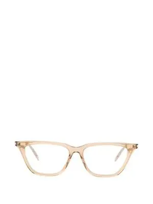 Saint Laurent Rectangle-frame Glasses - Neutrals