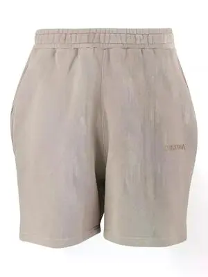 CULTURA Logo-embroidered Sweat Shorts - Neutrals