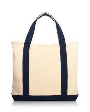 Aqua Mini Canvas Tote - Blue