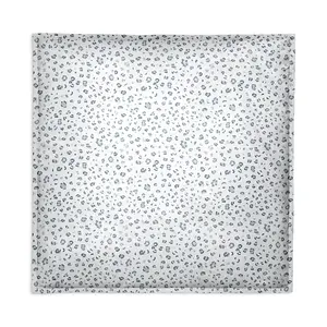 DEA LUXURY LINENS Timothy Corrigan For Dea Animale Print Sham, Euro - Blue