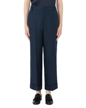 Max Mara Smmanselmo Linen Trousers