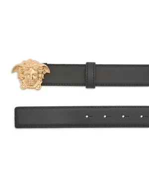 Versace Medusa Leather Belt