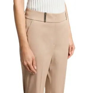 Peserico Slim Cuffed Pants