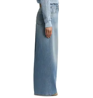 Peserico Low Rise Wide Leg Jeans - Ink