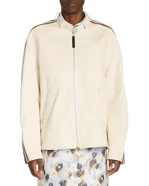 Marni Leather Biker Jacket - Bamboo