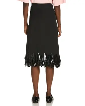Marni Sequin Fringe Hem Skirt