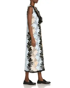 Marni Sleeveless Macrame Dress