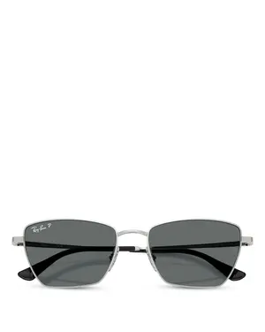 Ray-ban Butterfly Sunglasses, 53mm - Silver