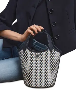Veronica Beard Woven Anchor Bag