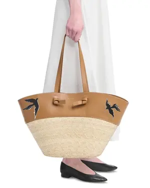 Altuzarra Knot Large Basket Tote - Canyon