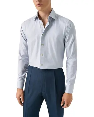 Eton Slim Fit Dress Shirt - Light Blue