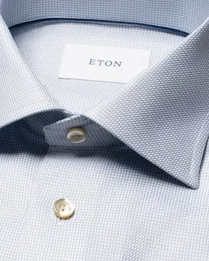 Eton Slim Fit Dress Shirt - Light Blue