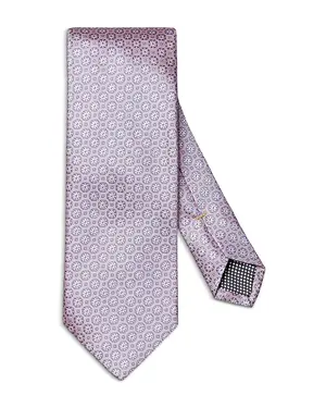 Eton Medallion Classic Neck Tie Medium Pink