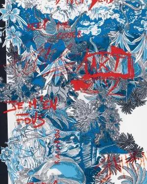 Zadig&Voltaire Blondie 85 Silk Scarf - Sixtine