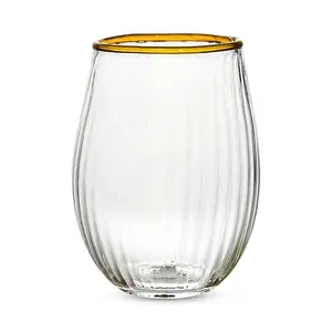 JULISKA Nell Stemless Wine Glasses, Set Of 4