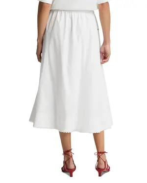 Vince Scalloped Maxi Skirt