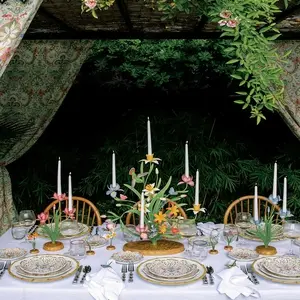JULISKA Meadow Walk 25 Bouquet Centerpiece Candelabra