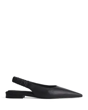 Rag & Bone Mercer Slingback Flats - Black
