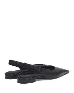 Rag & Bone Mercer Slingback Flats - Black