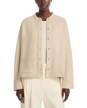 Eileen Fisher Shirt Jacket - Dove