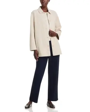 Eileen Fisher Garment Dyed Utility Jacket