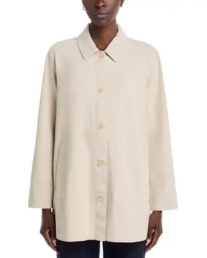 Eileen Fisher Garment Dyed Utility Jacket
